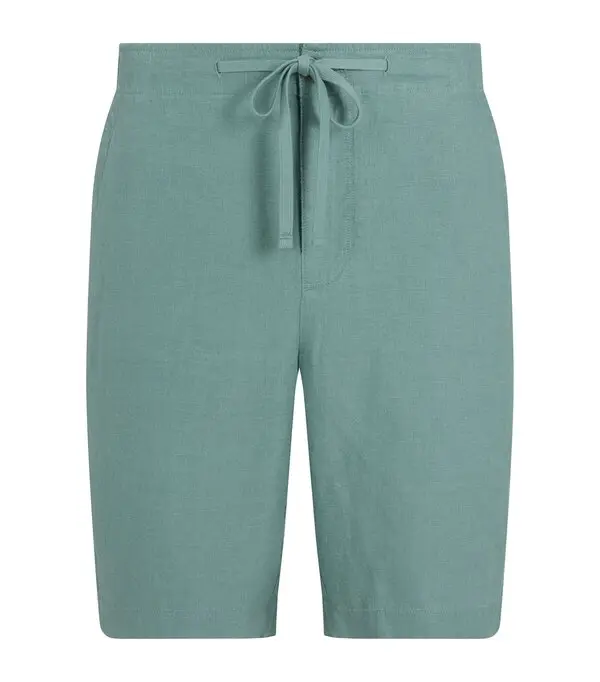 Vince Linen Drawstring Shorts