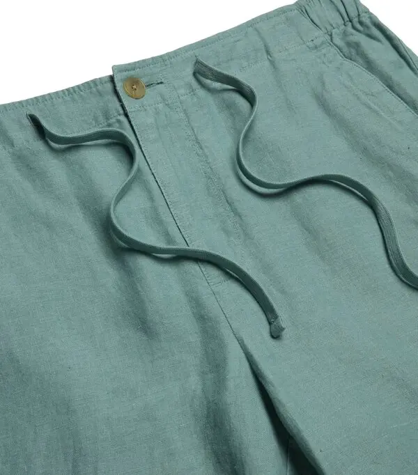 Vince Linen Drawstring Shorts