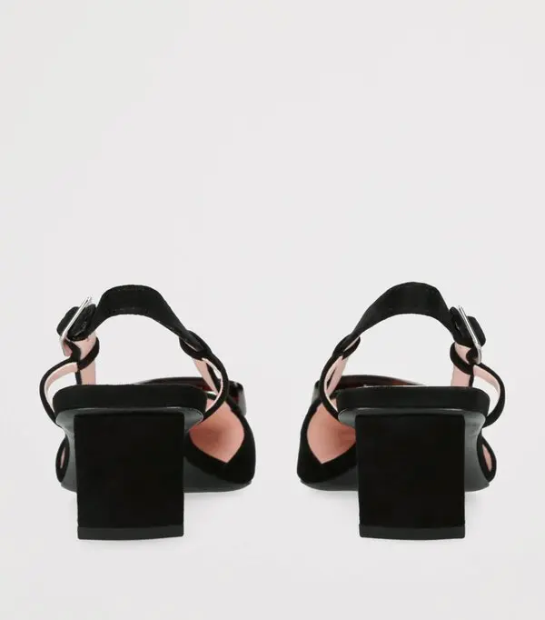 ROGER VIVIER Belle Vivier Slingback Pumps - Black