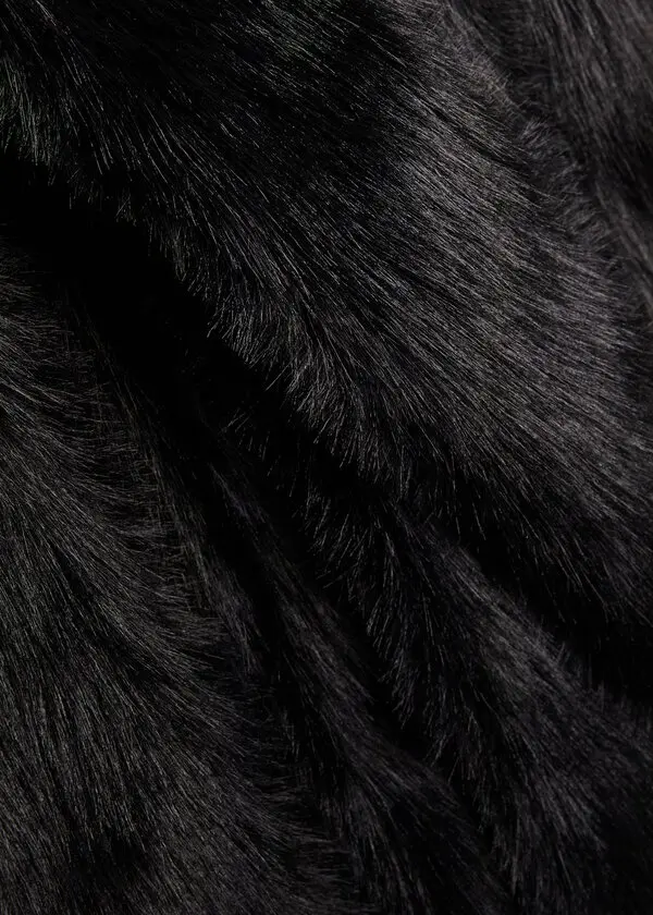 Simone Rocha Triple Split Faux Fur Scarf