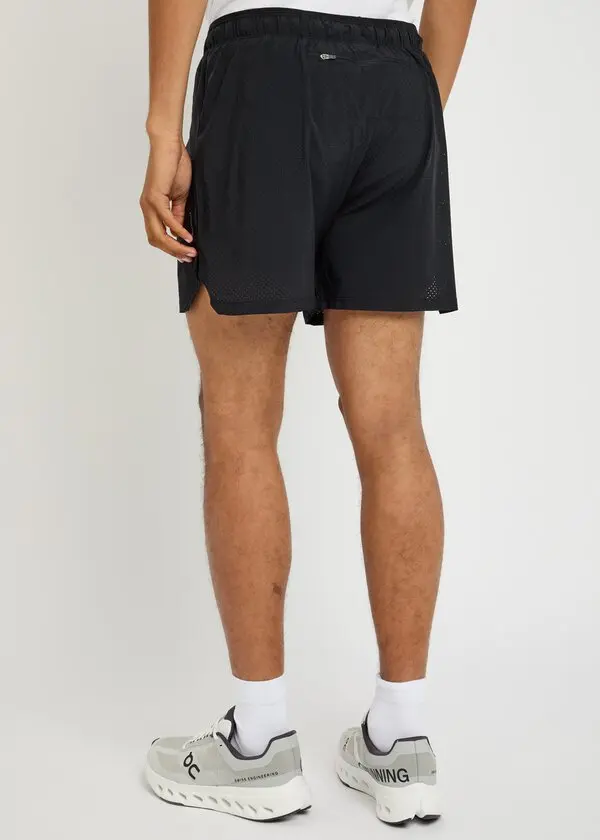 CONDITION Aero Perforated Stretch-jersey Shorts - Black