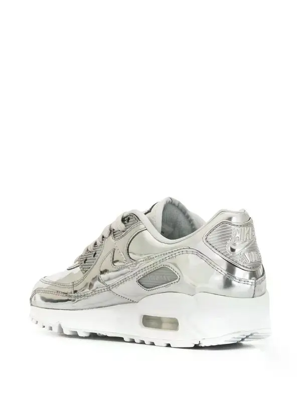 Nike Air Max 90 Metallic Pack Sneakers - Silver