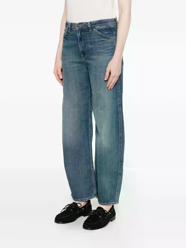 NILI LOTAN Cotton-blend Jeans - Blue