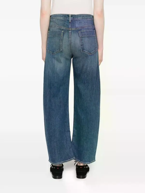 NILI LOTAN Cotton-blend Jeans - Blue