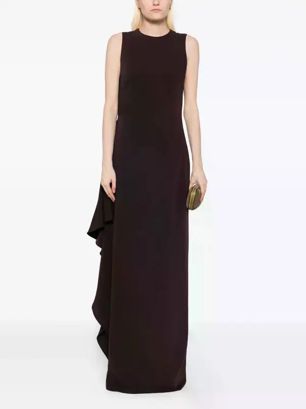 Amsale Crepe Dress