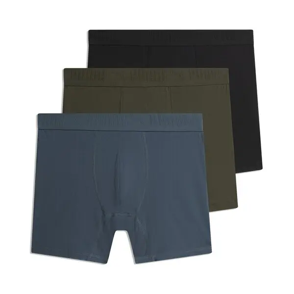 PUMA Ultra Soft Boxers 3 Pack - Assorted Colours