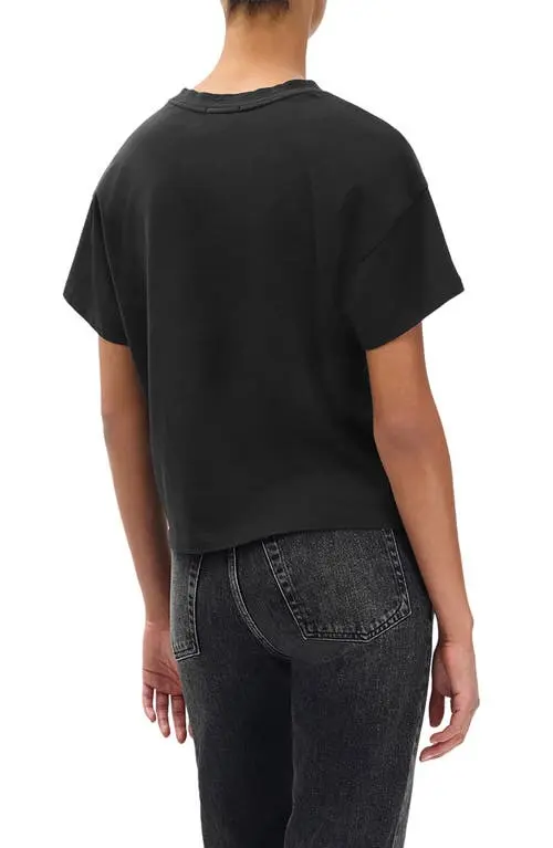 Rag & Bone Kelley Boxy Cotton Jersey T-shirt