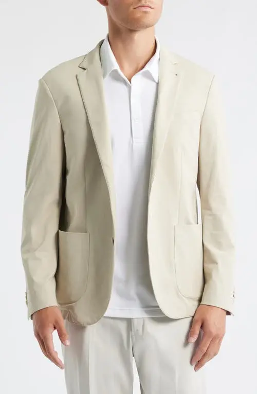 Scott Barber Sono Travel Sport Coat - Khaki