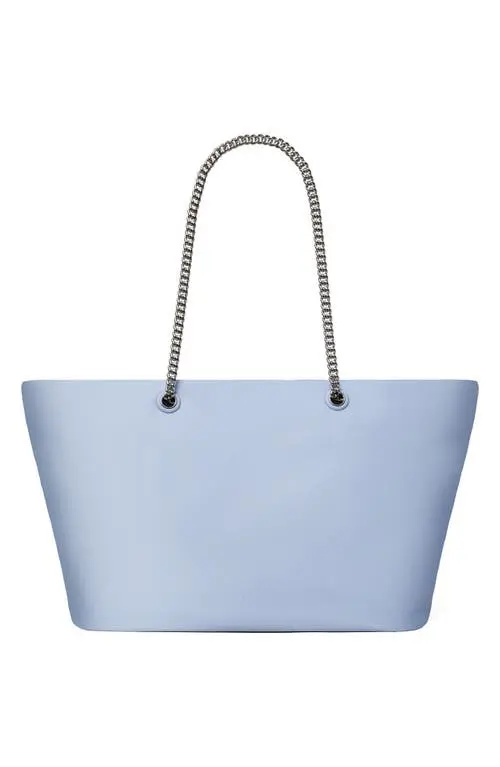 Tory Burch Ella Chain Zip Tote - Blue Dawn