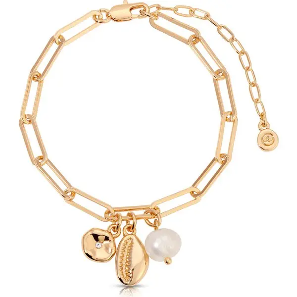 Ettika Charm Bracelet - Gold