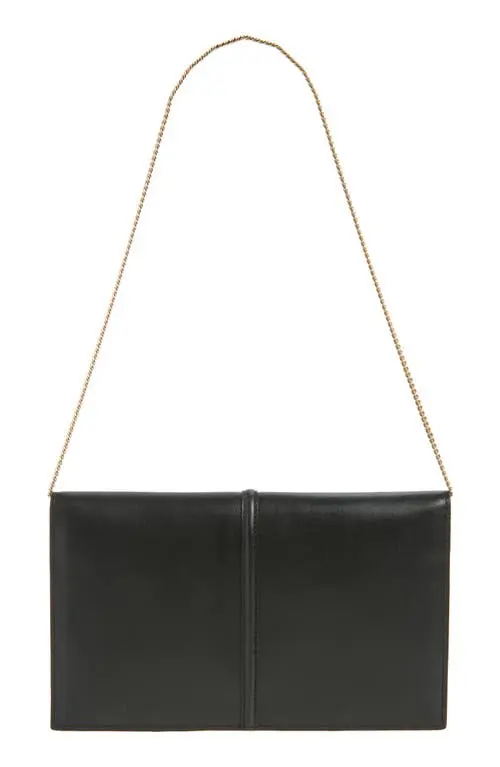 DEMELLIER The Tokyo Snakeskin Embossed Leather Clutch