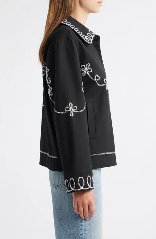Rails Keaton Embroidered Cotton Jacket