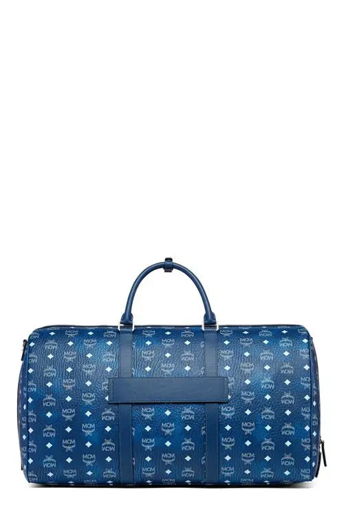 Mcm Large Ottomar Weekender Bag In Visetos