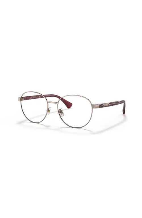 Ralph Lauren 53mm Round Optical Glasses - Brown