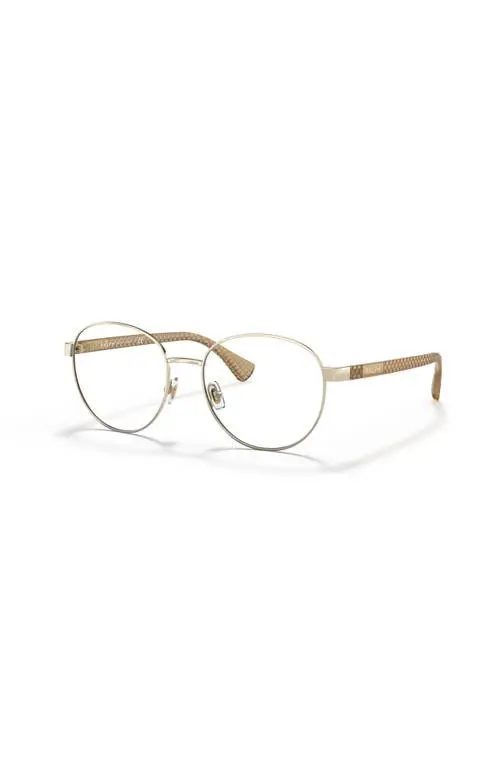 Ralph Lauren 53mm Round Optical Glasses - Gold