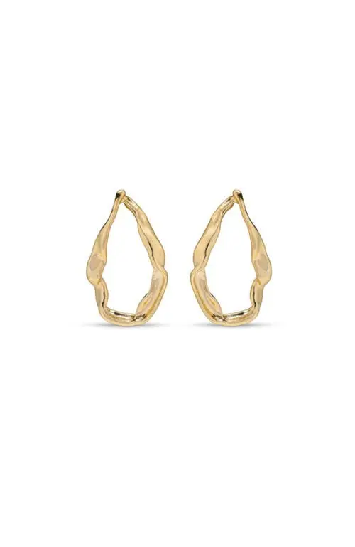 UNODE50 Maxi Link Earrings - Gold