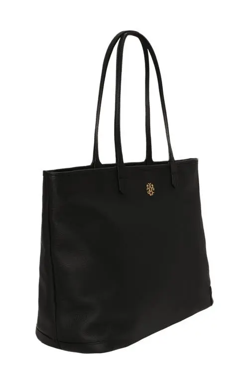 Gorski Leather Tote - Black