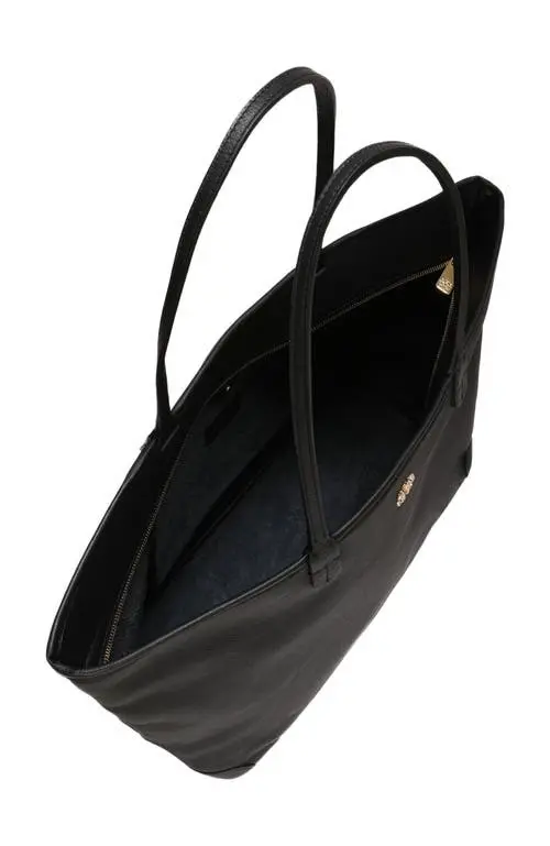 Gorski Leather Tote - Black