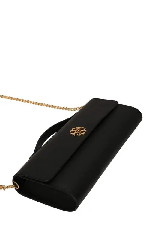 Gorski Top Handle Leather Crossbody Bag