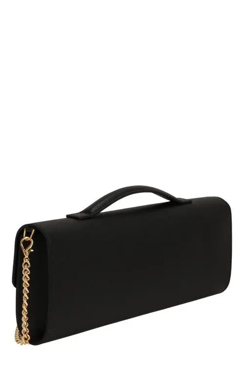 Gorski Top Handle Leather Crossbody Bag