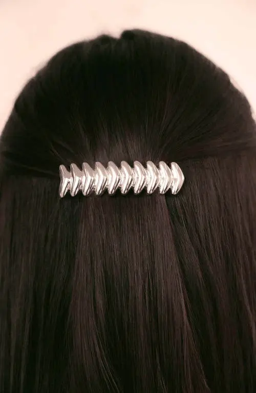 Ettika Moderna Barrette - Silver