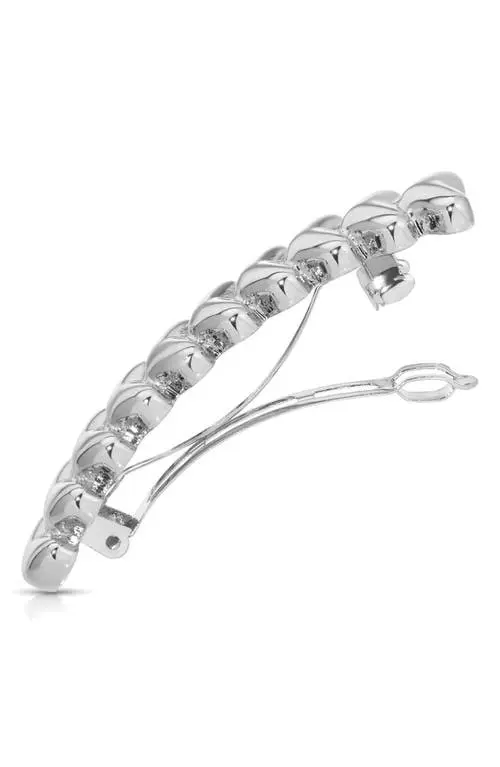 Ettika Moderna Barrette - Silver