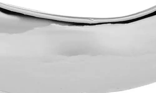 Ettika Open Circle Imitation Pearl Barrette - Silver