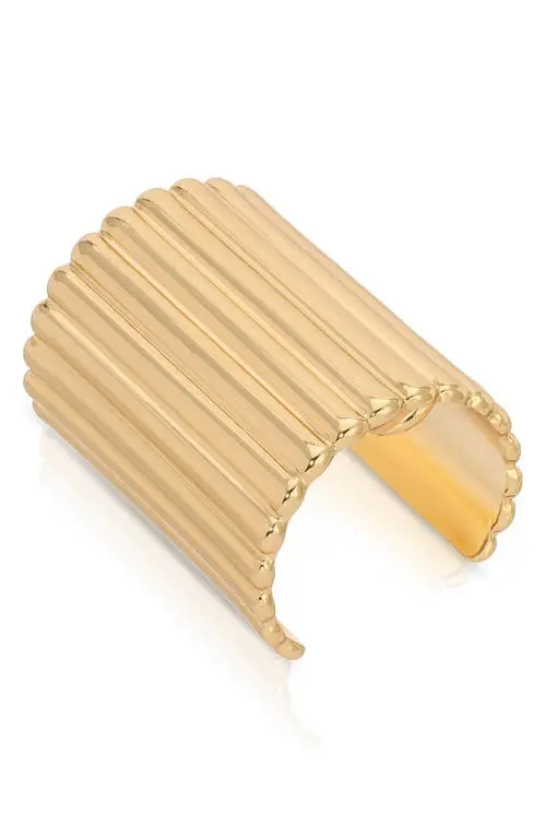 Ettika Ribbed Ponytail Cuff