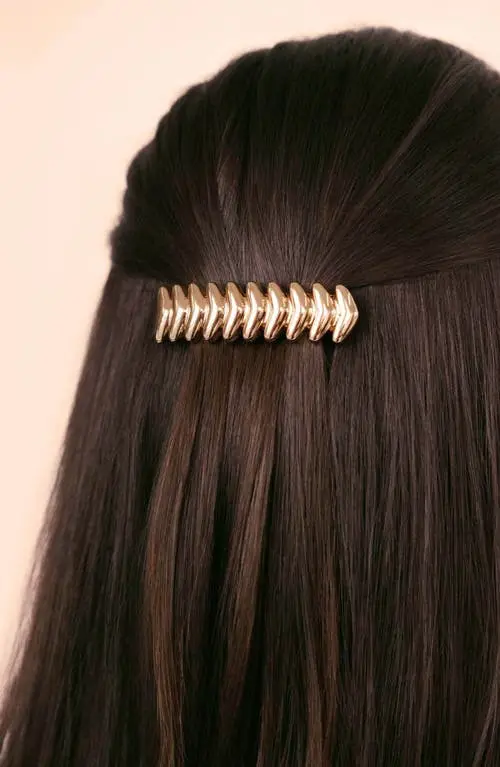 Ettika Moderna Barrette - Gold