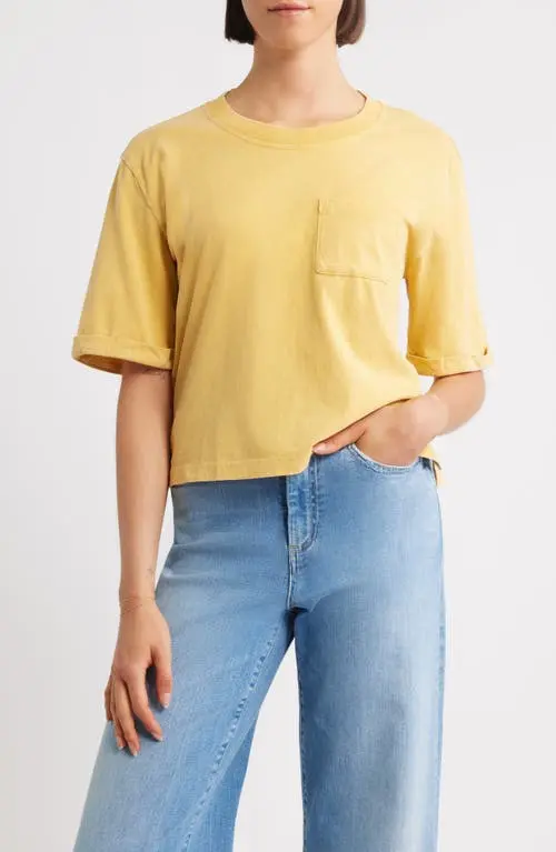 CITY BLUES Coram Crop Oversized T-shirt