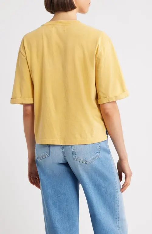 CITY BLUES Coram Crop Oversized T-shirt