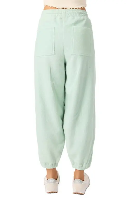 O'Neill Wavelength Crop Terry Joggers - Seafoam