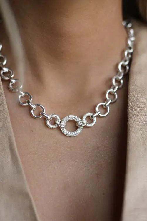 TUTTI Grand Necklace - Silver
