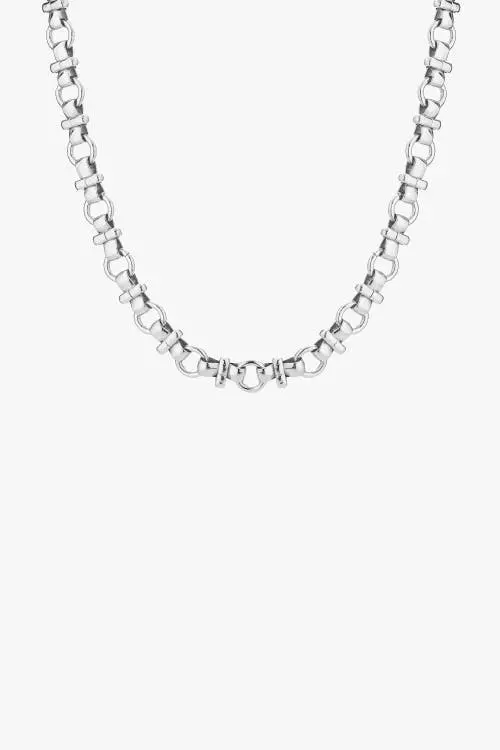 TUTTI Connect Chain Necklace - Silver