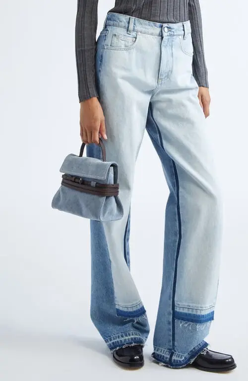 Moschino Denim Handheld Bag