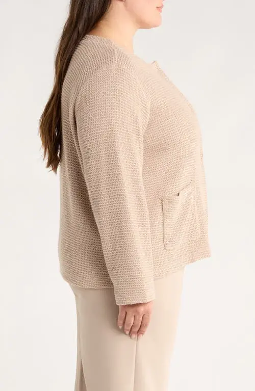 Eileen Fisher Textured Organic Cotton Jacket