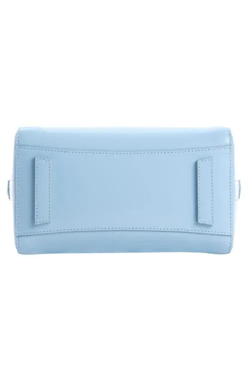 Givenchy Mini Antigona Leather Satchel - 452-light Blue