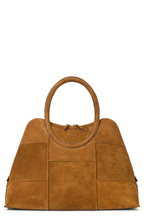 Staud Naomi Suede Satchel
