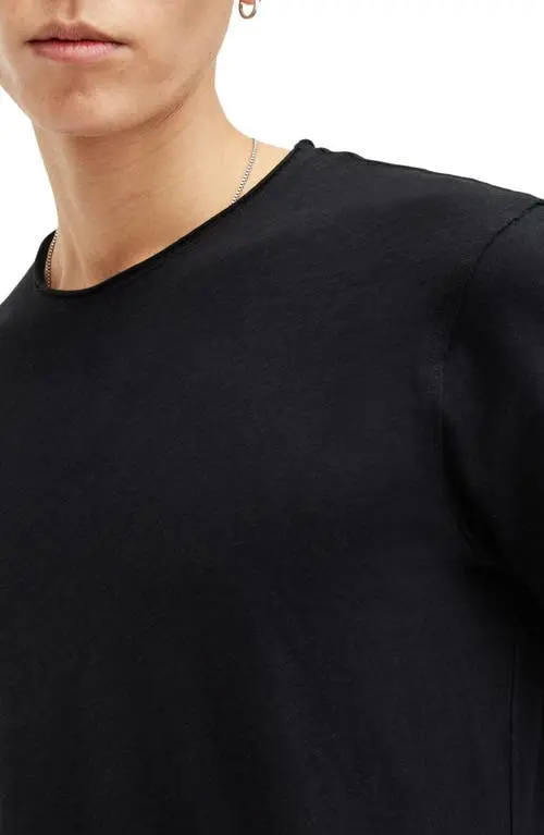 ALLSAINTS Figure Cotton T-shirt - Jet Black