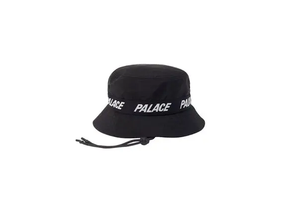 PALACE Storm Shell Bucket - Black