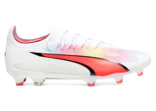 PUMA Ultra Ultimate Fg/ag Breakthrough Pack - White/black/fire Orchid