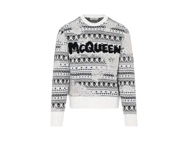 Alexander McQueen Wool Logo Sweater