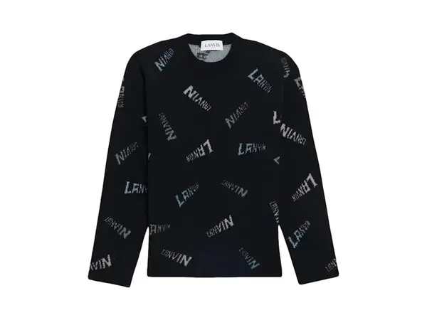 LANVIN Logo Wool Sweater