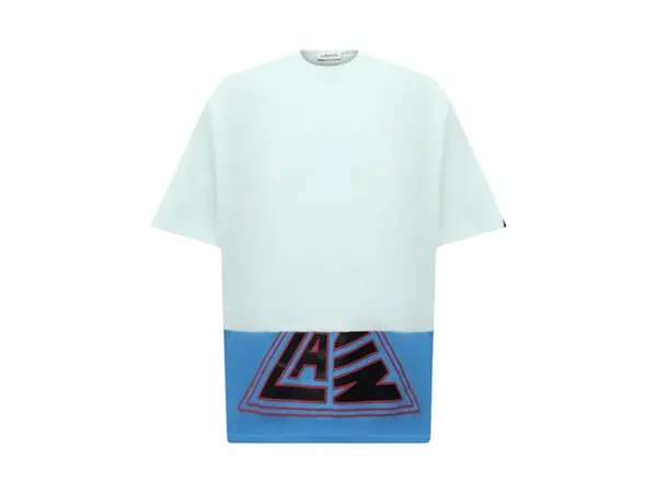 LANVIN Logo Print Round Neck T-shirt