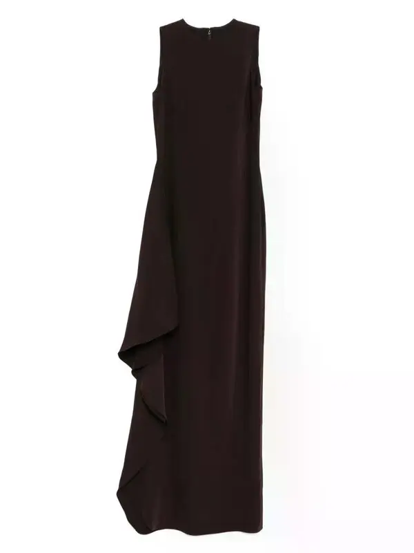 Amsale Crepe Dress
