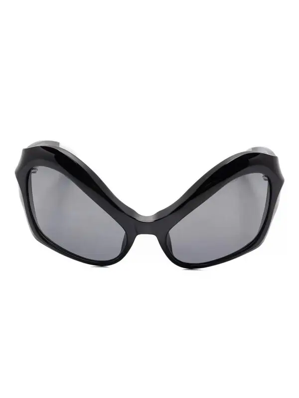 MUGLER Cat-eye Frame Sunglasses - Black