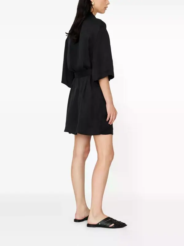 ANINE BING Geri Belted Cargo-pocket Dress