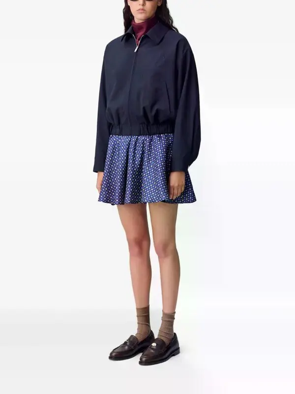 Claudie Pierlot Cropped Zip-up Jacket