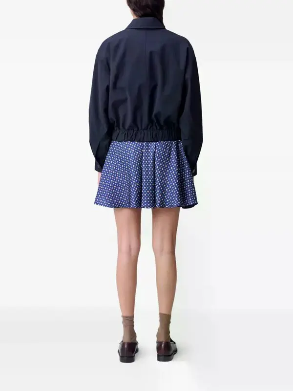 Claudie Pierlot Cropped Zip-up Jacket