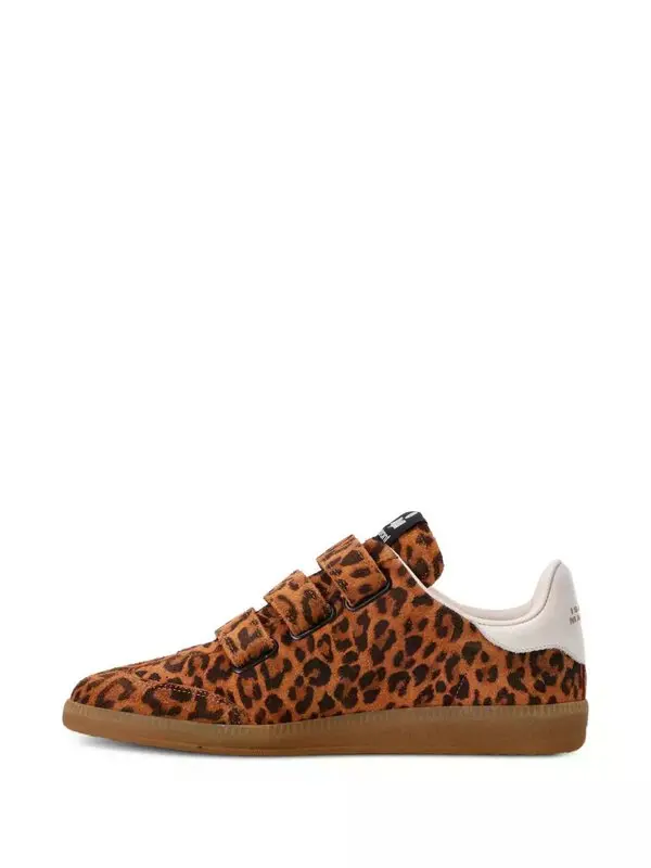 Isabel Marant Étoile Beth Leopard Print Sneakers